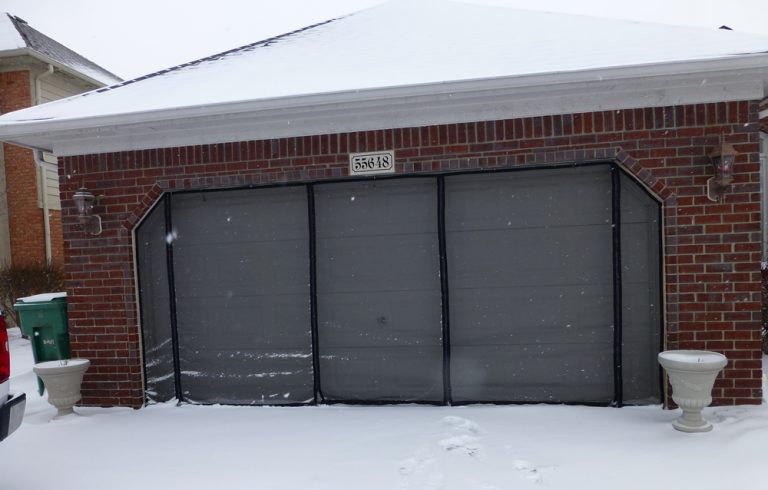 9′ High Overhead Door Screens | Overhead Door Screens
